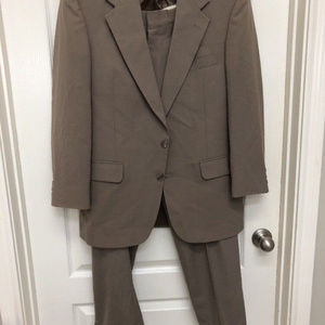 Botany 500 | Suits & Blazers | Botany 50 Couture Mens Tan 2 Button Wool ...